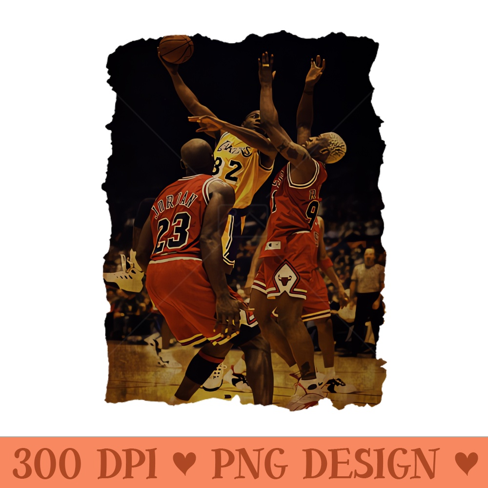 Magic Johnson vs Dennis Rodman and Michael Jordan, 1996 - Tr | Inspire ...