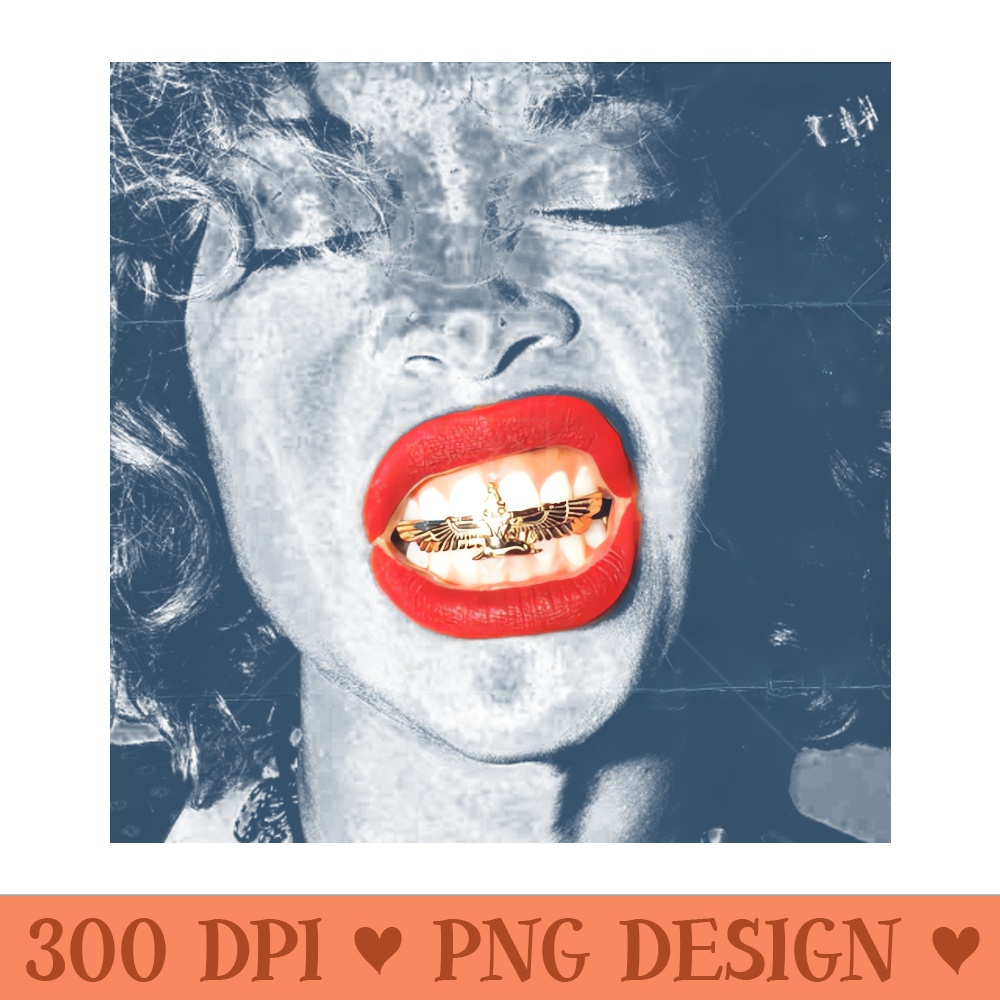 Erykah Badu Blue Vintage Color - PNG Design Files | Inspire Uplift