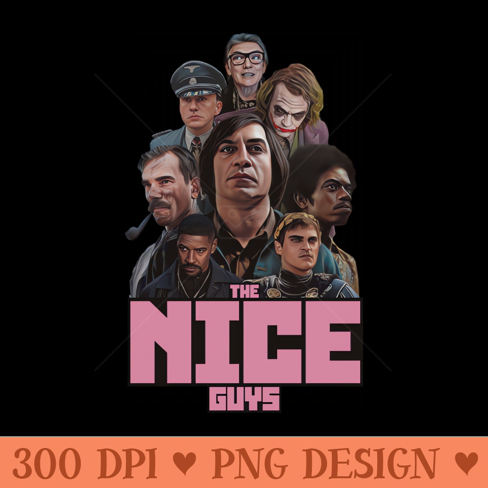 The Nice Guys - Transparent PNG download | Inspire Uplift