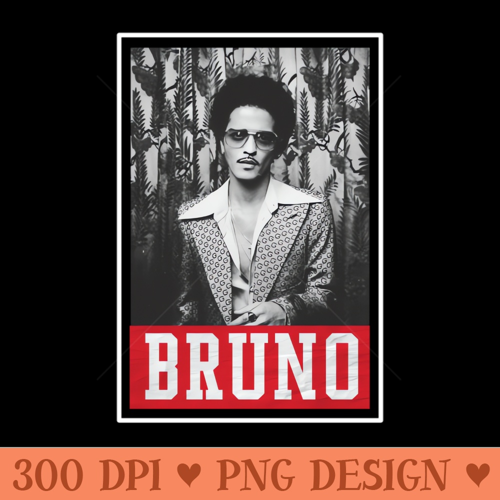 bruno mars - High Resolution PNG Designs | Inspire Uplift