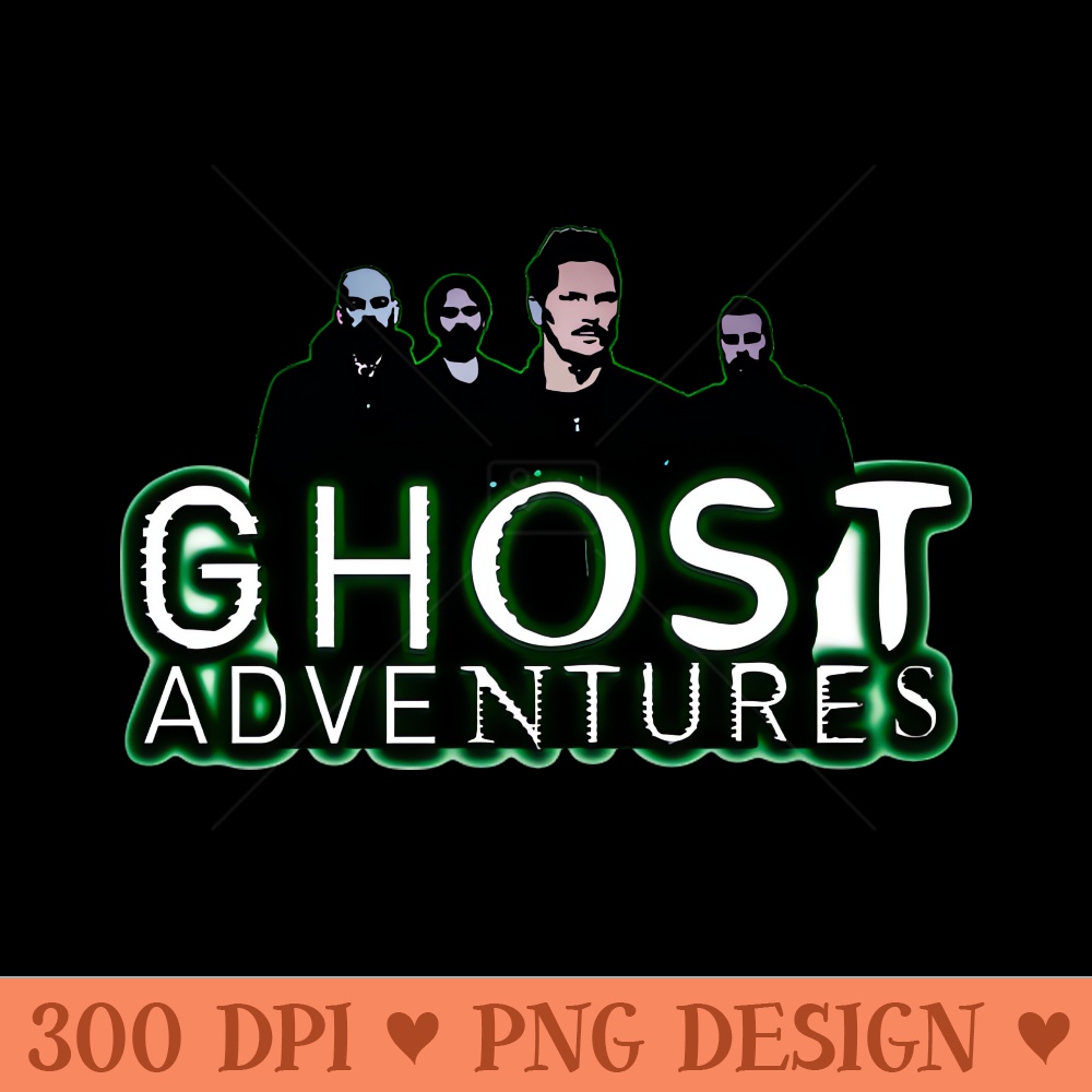 Ghost Adventures Crew - Printable PNG Graphics | Inspire Uplift