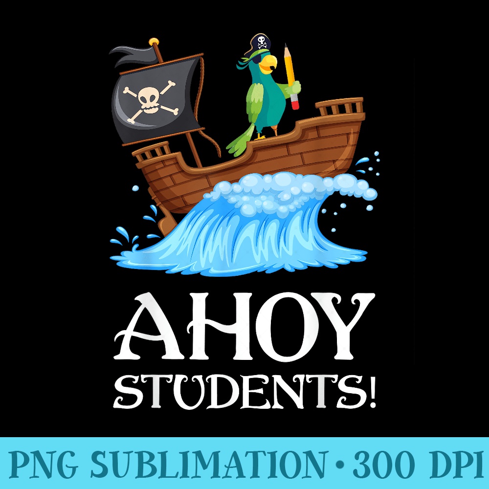 Funny 1st 2nd 3rd 4th 5th 6th Grade Pirate Teacher - PNG Dow | Inspire ...