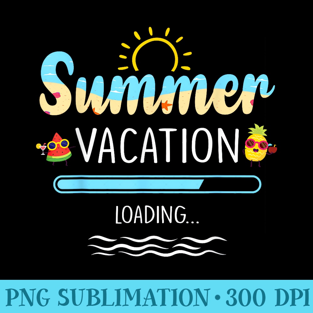 Summer Vacation Loading Last Day of School Teacher - PNG Dow | Inspire ...