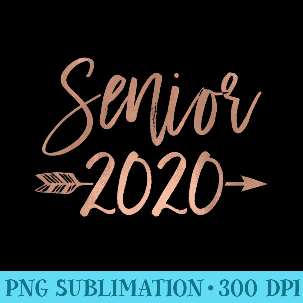 Senior 2020 Class of 20 Cute High School Graduation - PNG Do | Inspire ...