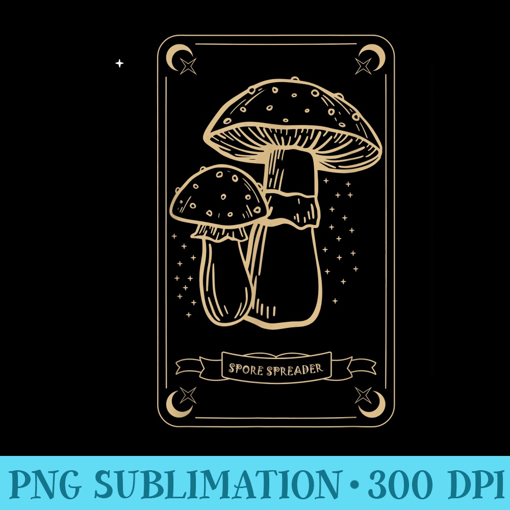 Spore Spreader Tarot Card Boho Minimalism Dark Academia - Su | Inspire ...