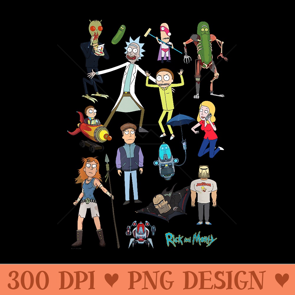 Rick and Morty Pickle Rickshank Redemption Characters - Tran | Inspire ...