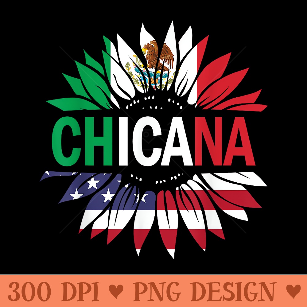 Chicana Girls Mexican USA Flag - Vector PNG Clipart | Inspire Uplift