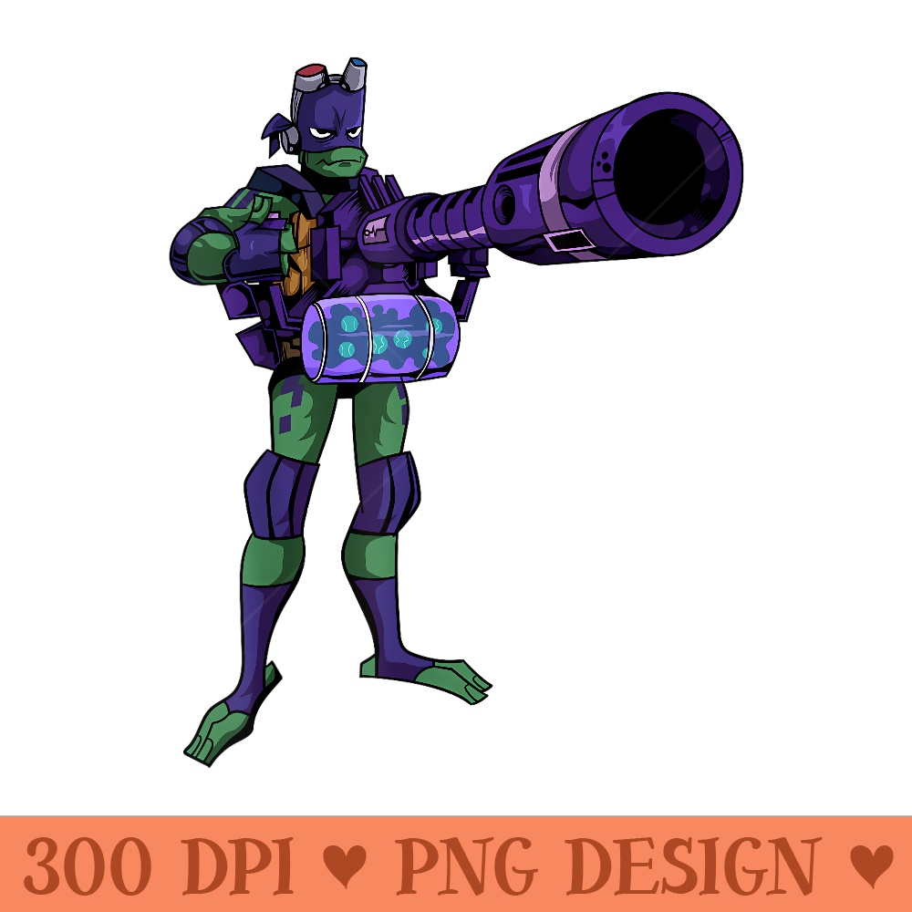 Mademark x nage Mutant Ninja Turtles Donatello Tennis Cannon | Inspire ...