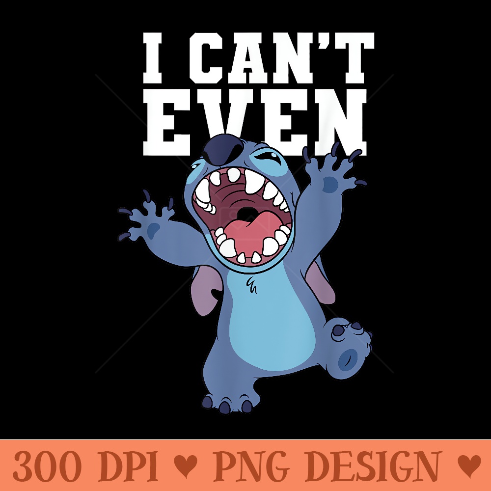 Disney Lilo Stitch Monster Attack I Cant Even Quote - Unique | Inspire ...