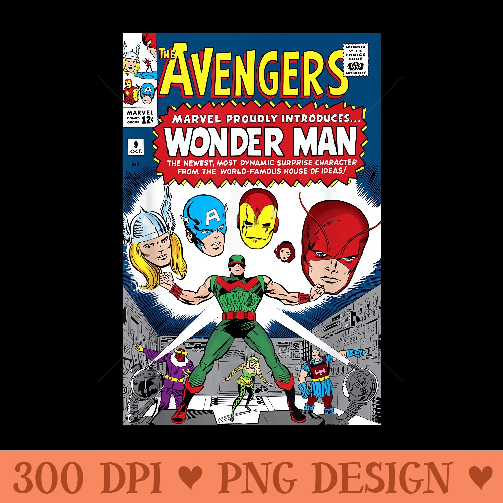Marvel Avengers Presenting Wonder Man Comic Cover - High Res | Inspire ...