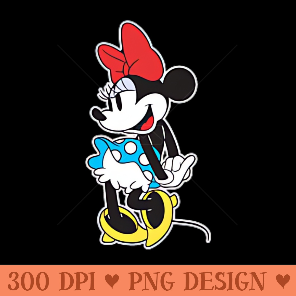Disney Minnie Mouse Classic Small Pose T - Printable PNG Ima | Inspire ...