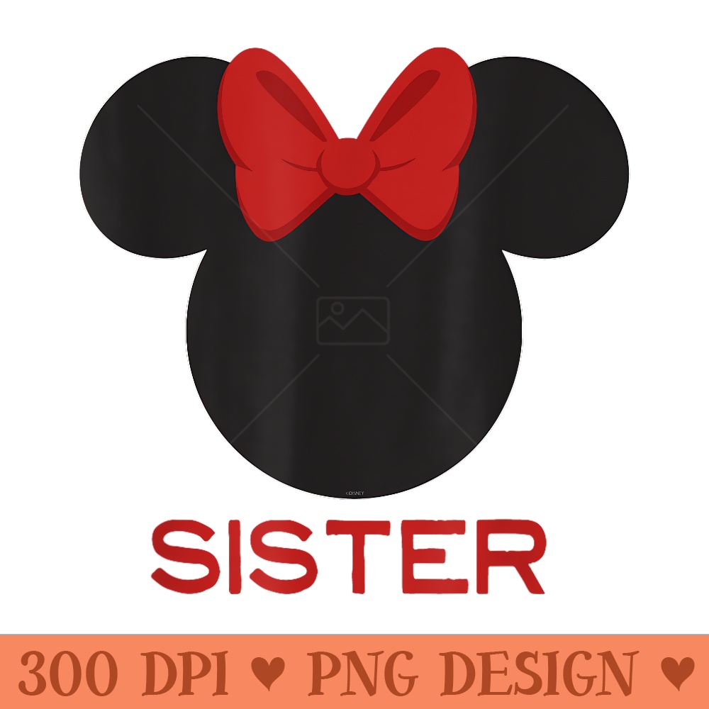 Disney Minnie Mouse Sister Family - PNG Clipart | Inspire Uplift