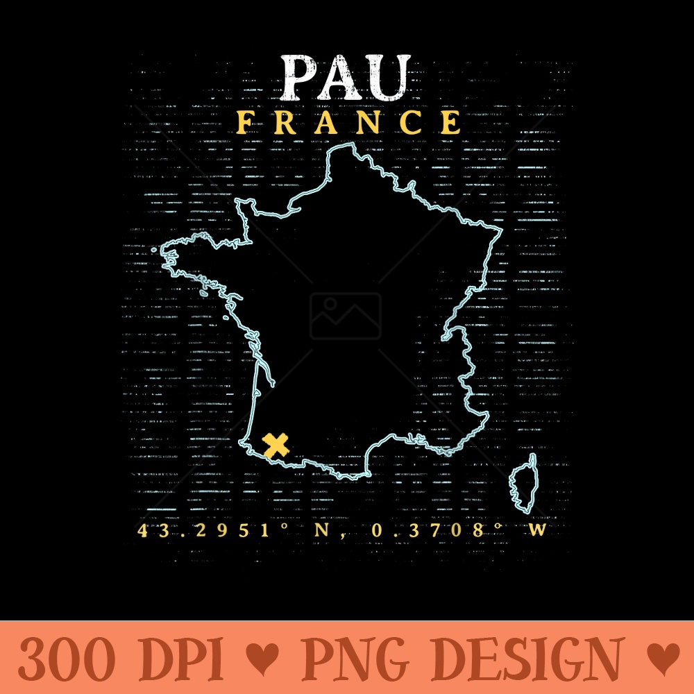France Pau - PNG download with transparent background | Inspire Uplift