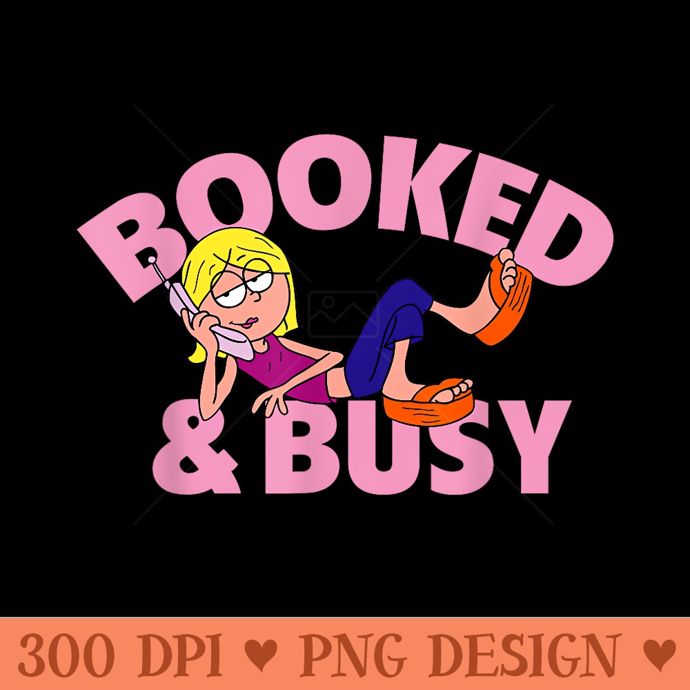 Disney Channel Lizzie McGuire Animated Lizzie Booked Busy - | Inspire ...