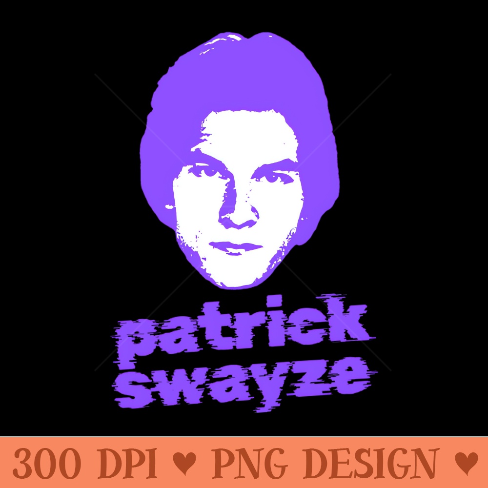 Patrick swayze retro - High Resolution PNG Collection | Inspire Uplift