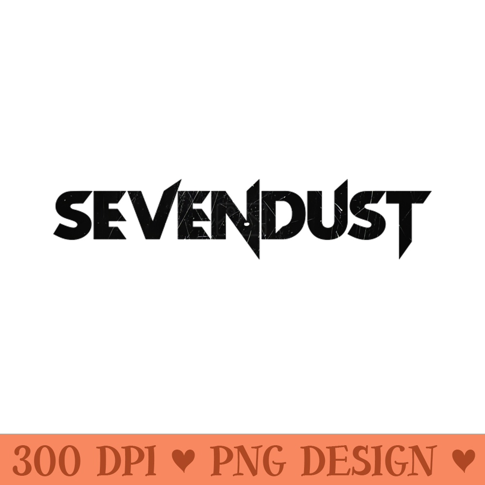 Sevendust vintage - Transparent PNG Mockup | Inspire Uplift
