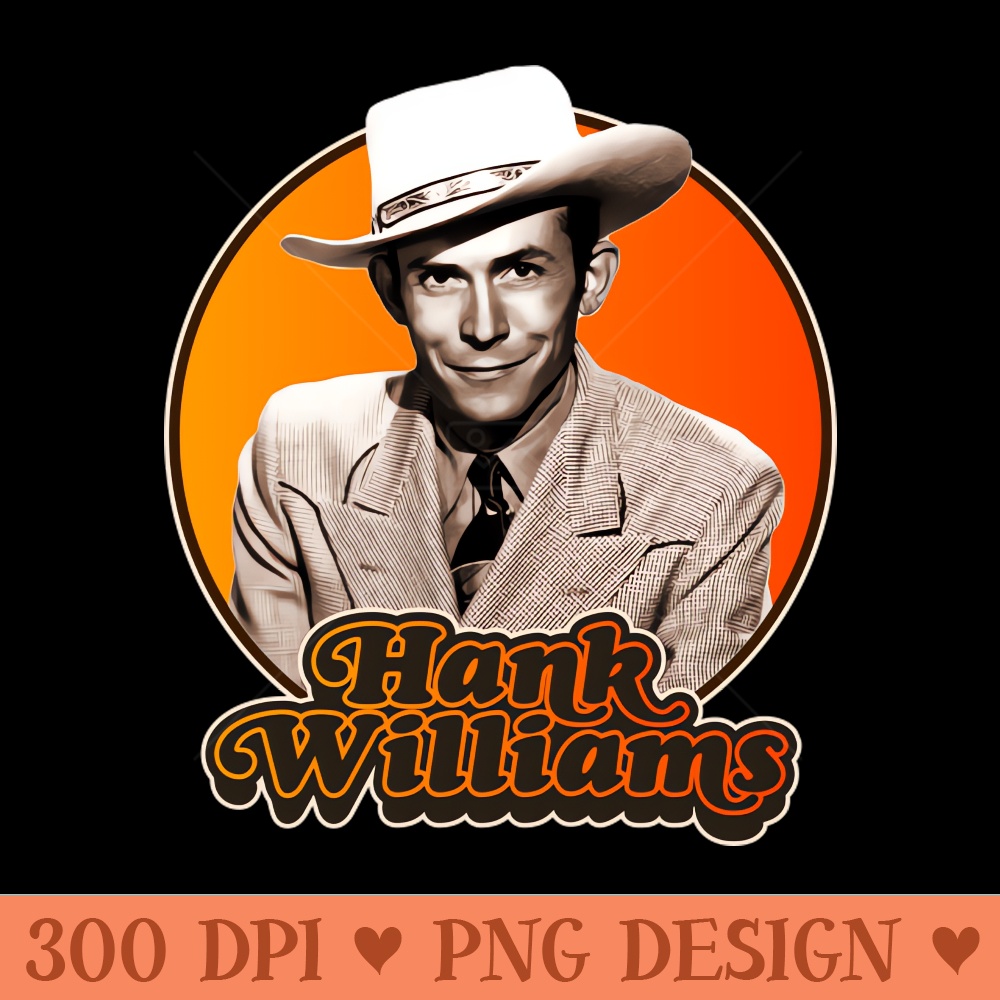 Retro Hank Williams Tribute - PNG Clipart Download | Inspire Uplift
