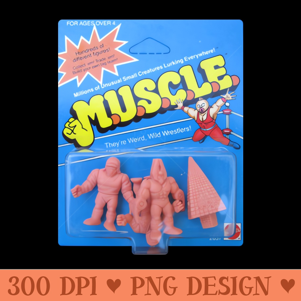Package of MUSCLE Figures - Download PNG Files | Inspire Uplift