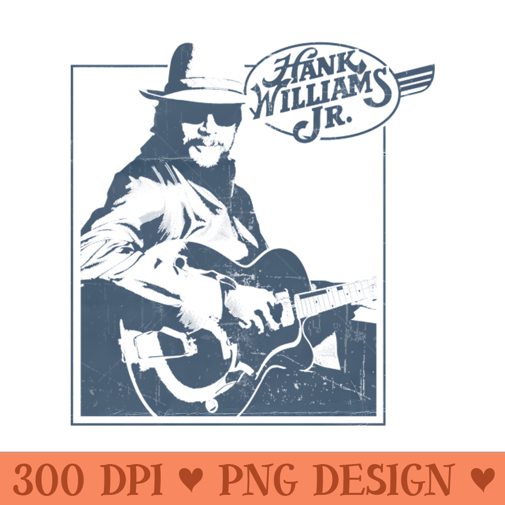 Hank Williams Jr - PNG Graphic Resource | Inspire Uplift