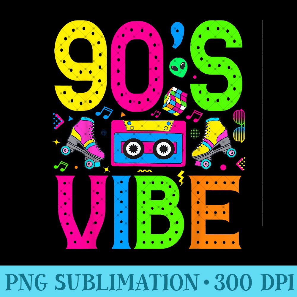 90s Vibe retro 1990s Music shirt 90s Party Nineties - Sublim | Inspire ...