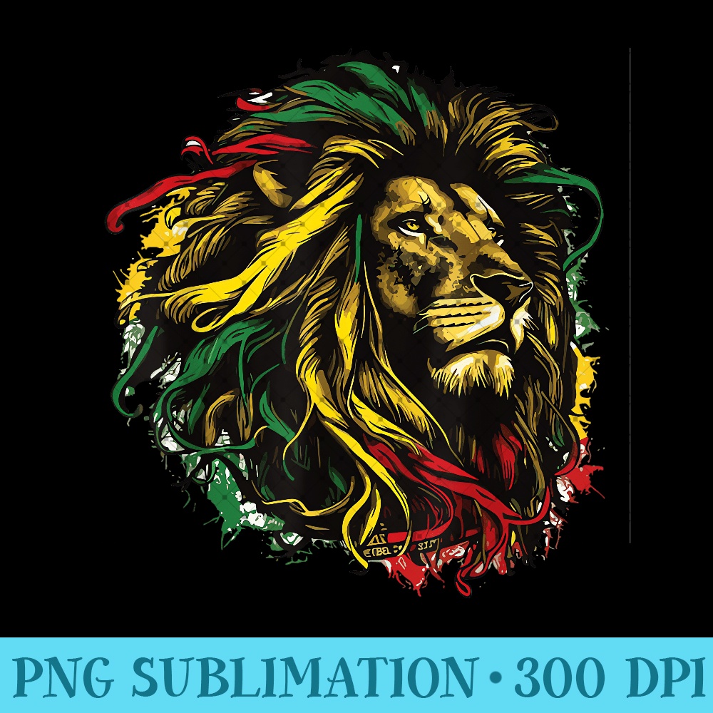 Jamaican Lion Jamaican Rasta Flag Lion Of Judah Reggae Music | Inspire ...
