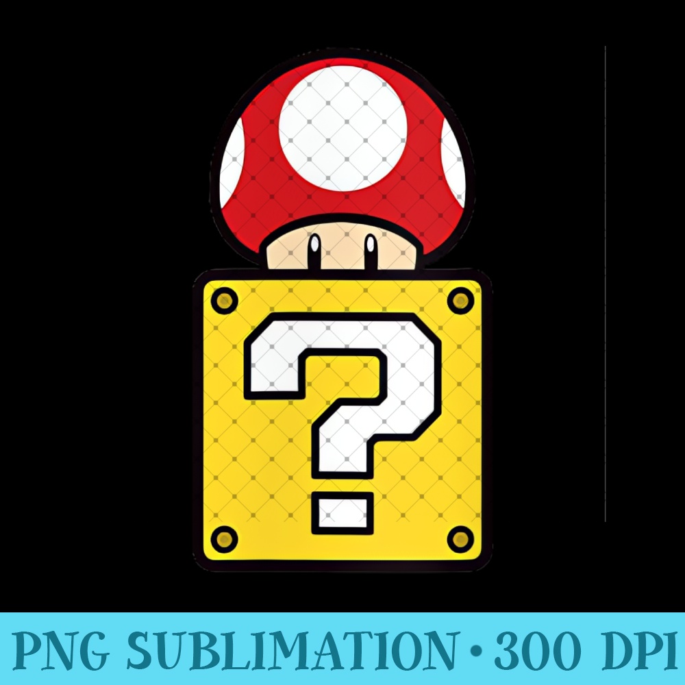 Super Mario Mystery Box Mushroom Left Chest - Ready To Print | Inspire ...