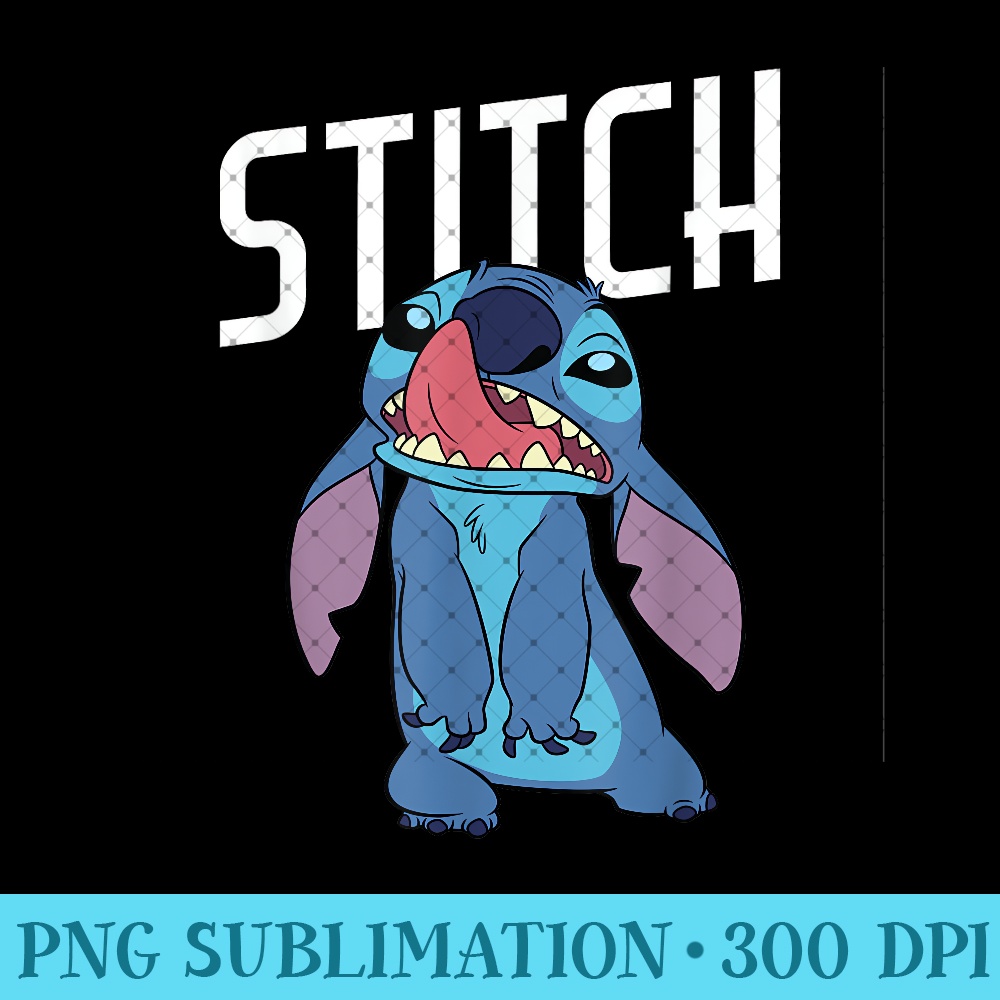 Disney Lilo & Stitch Silly Face Stitch Licking His Nose - PN | Inspire ...