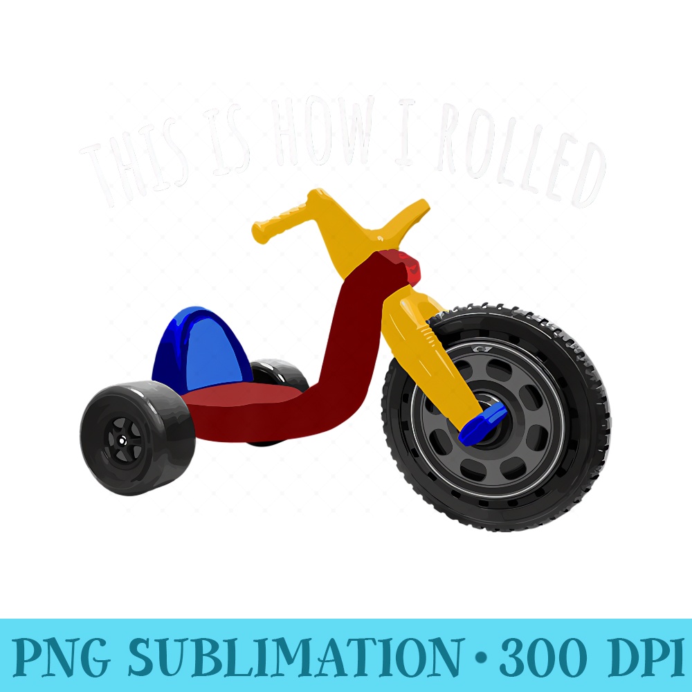 Nostalgic Love 70s 80s Vintage Retro Toys Big Tricycle Wheel | Inspire ...