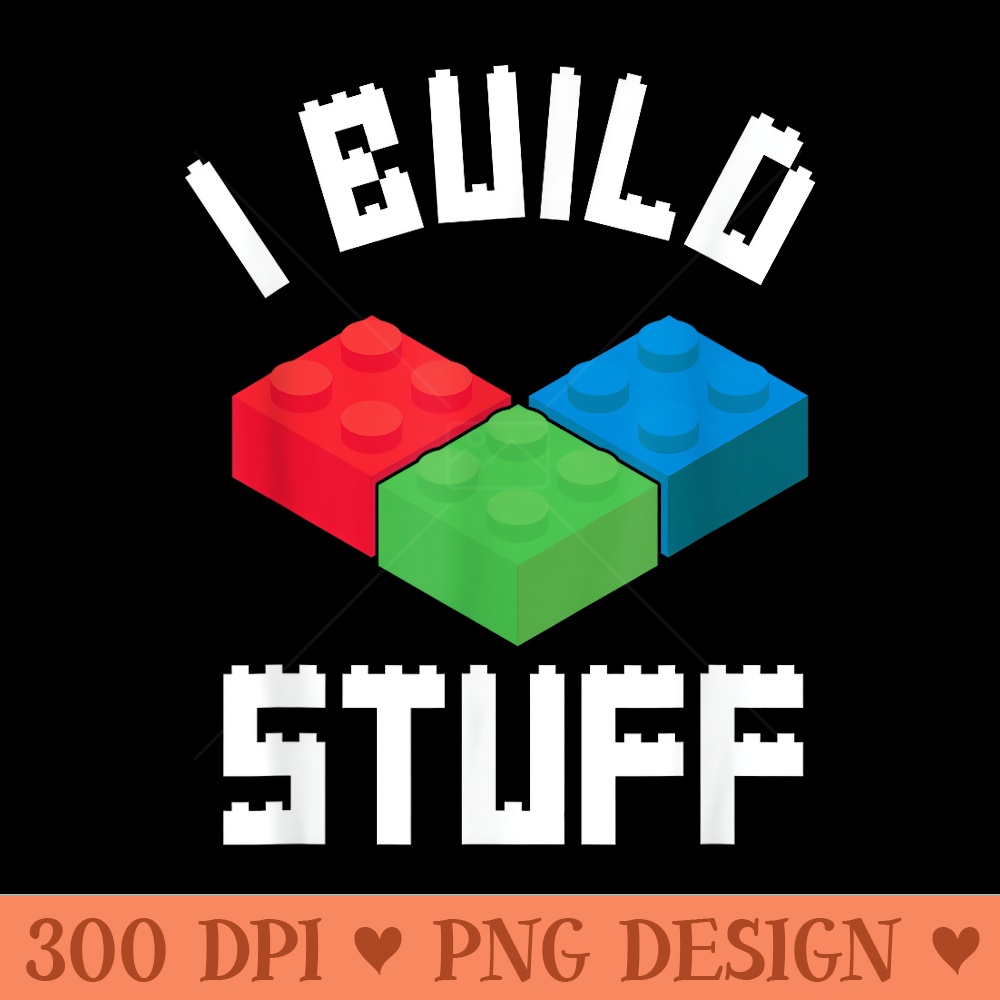 Build Stuff Master Builder Building Blocks Bricklayer Bricks | Inspire ...