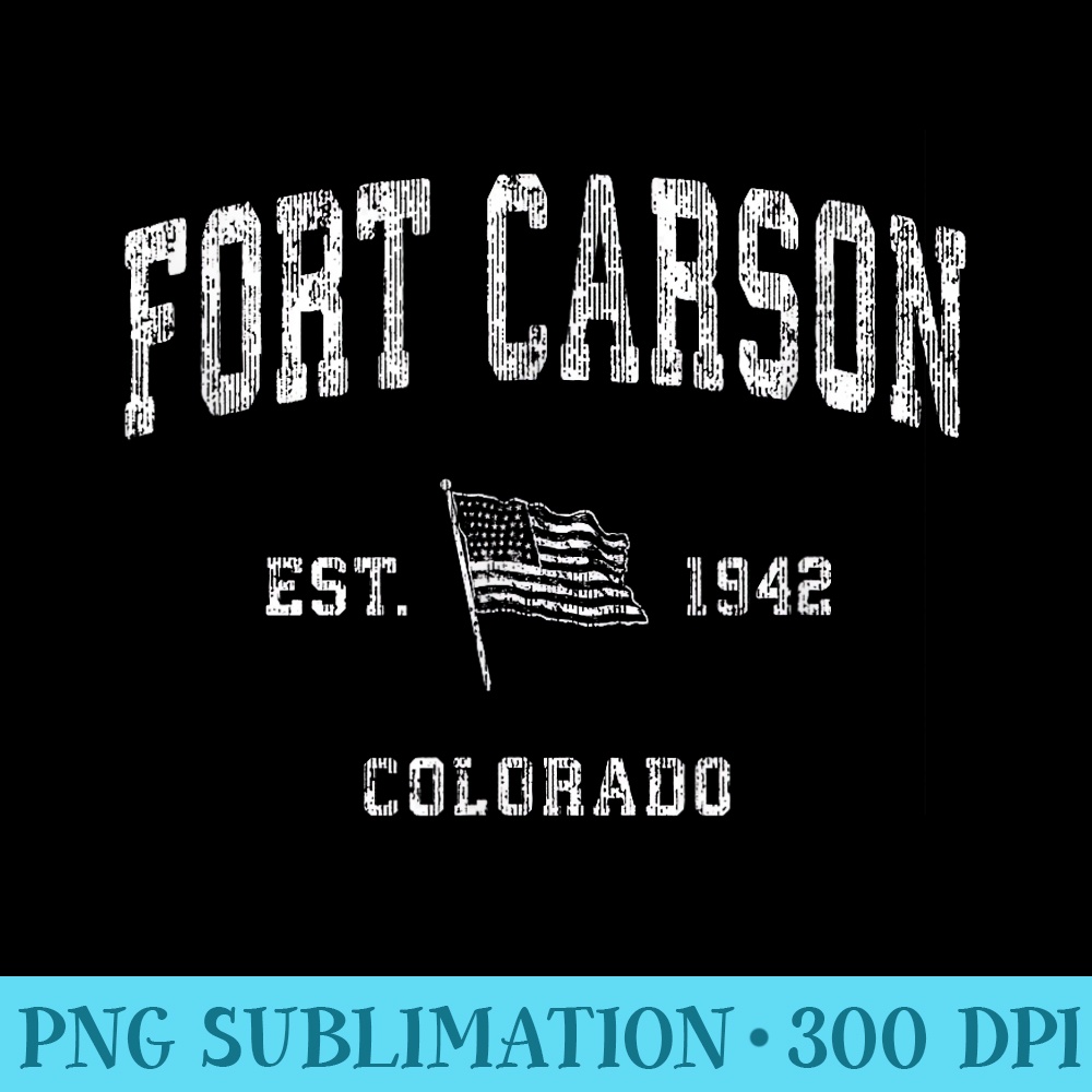 Fort Carson Colorado CO T Vintage US Flag Sports - Sublimati | Inspire ...