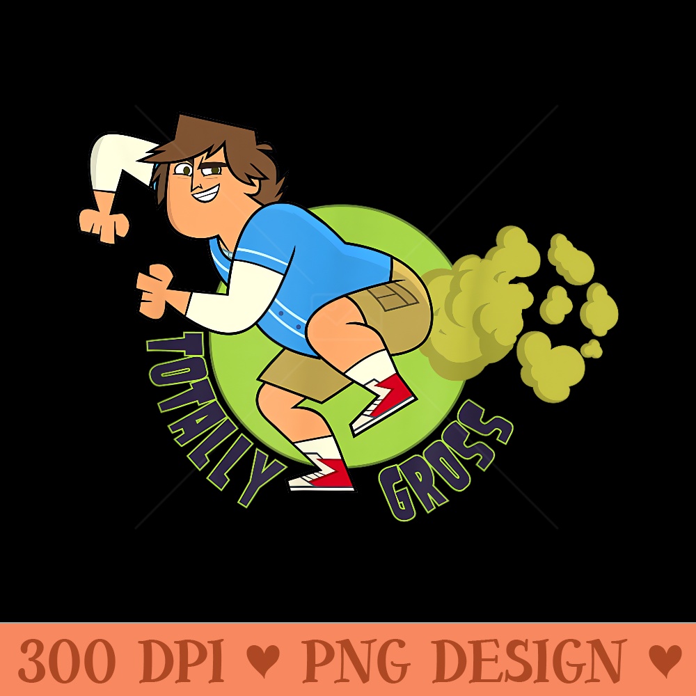 Total Drama Island Totally Gross - Vector PNG download | Inspire Uplift
