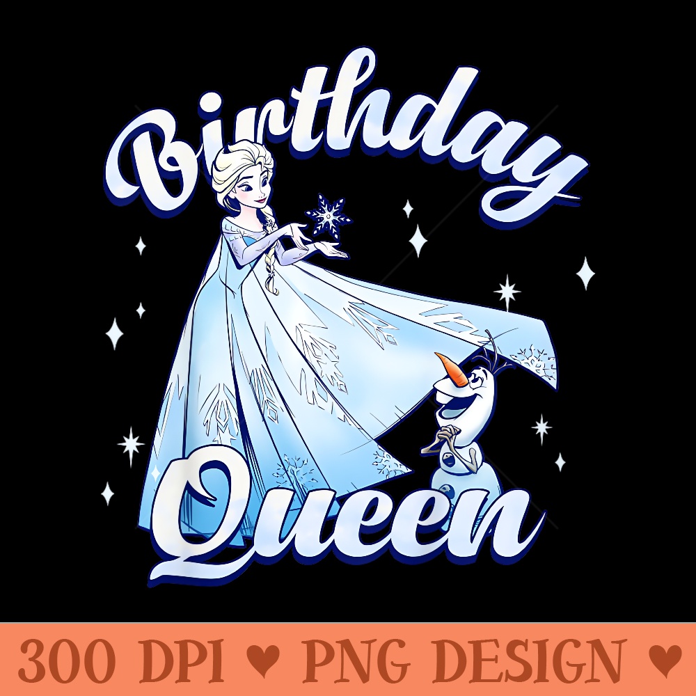 Disney Frozen Birthday Queen Elsa Olaf Portrait Youth - PNG | Inspire ...