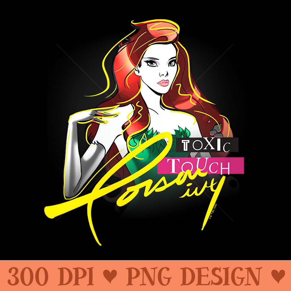 Batman Poison Ivy - Transparent PNG Clipart | Inspire Uplift