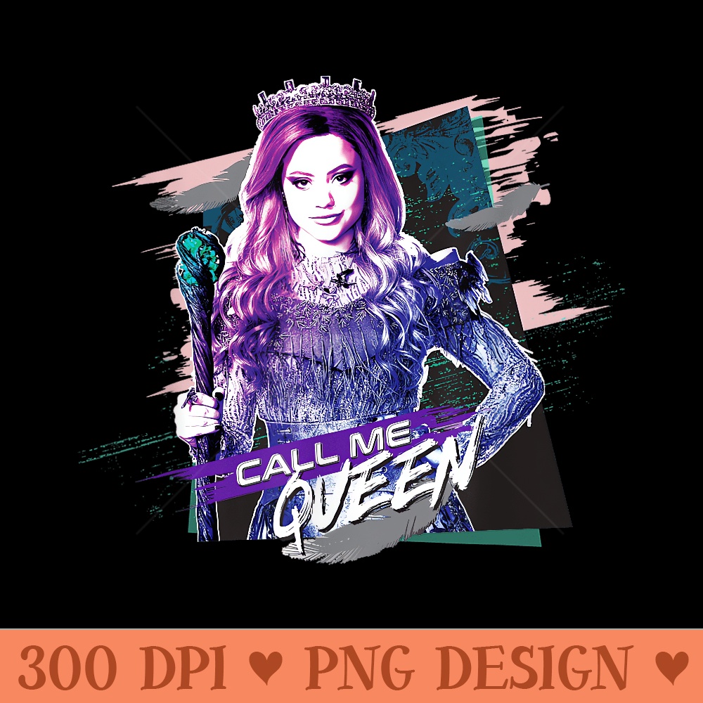 Disney Descendants 3 Audrey Call Me Queen T - Exclusive PNG | Inspire ...