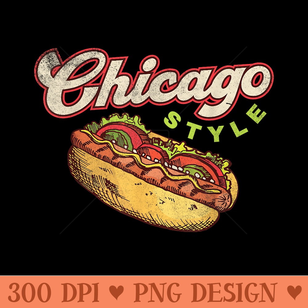 Chicago Hot Dog HotDog Tourist Summer Souvenir Travel - Free | Inspire ...