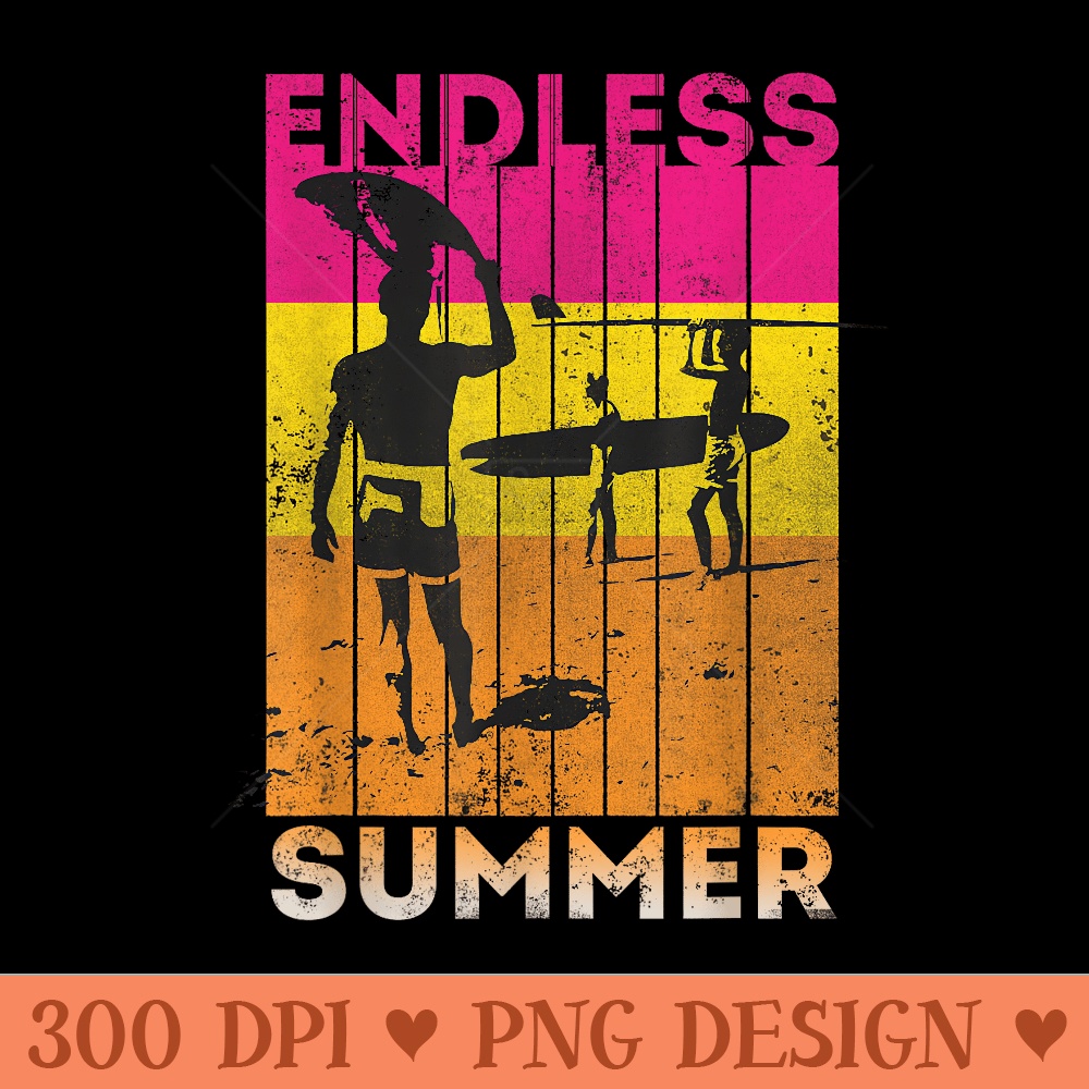 Endless Summer - PNG download for graphic design | Inspire Uplift