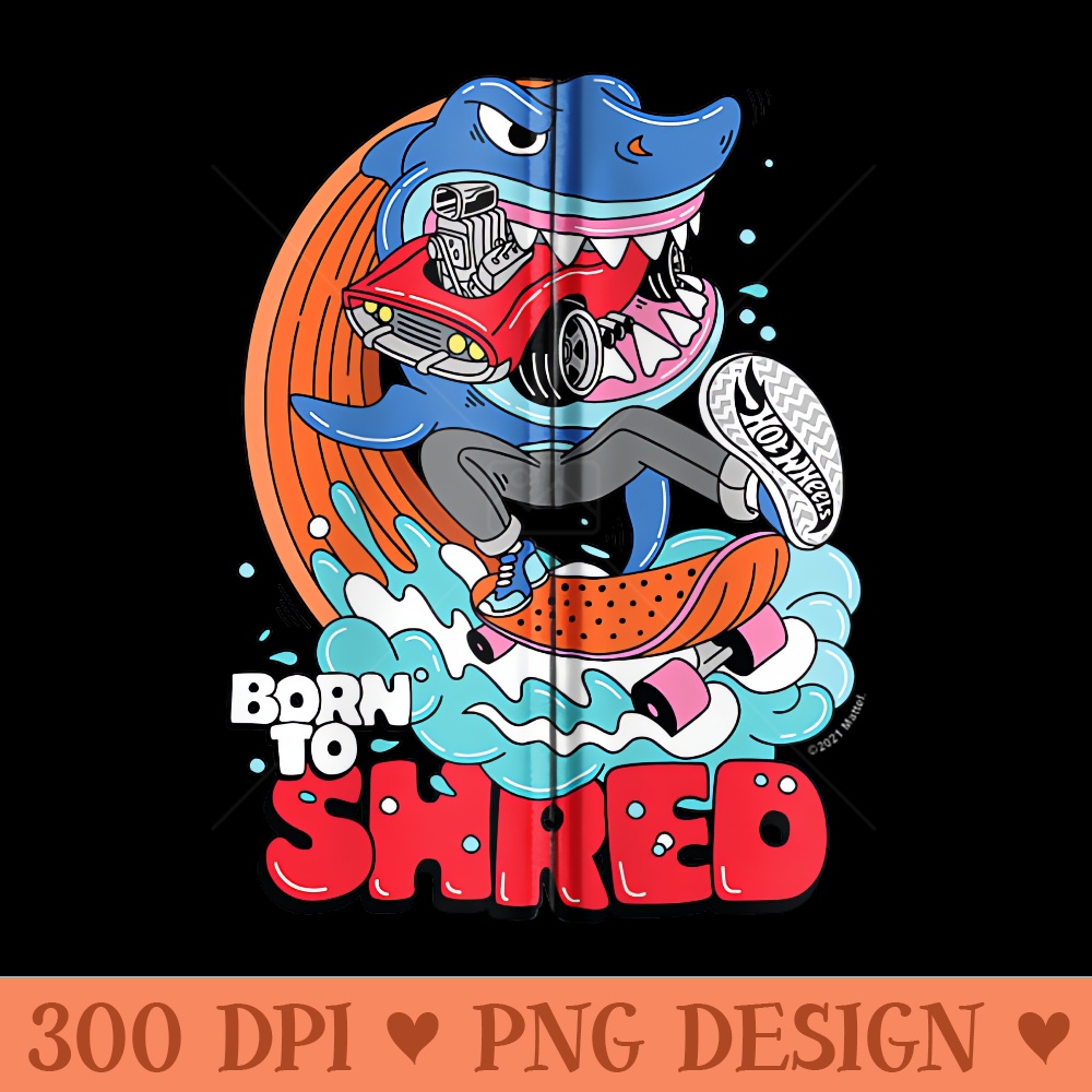 Hot Wheels Born to Shred - PNG Download - Inspire Uplift