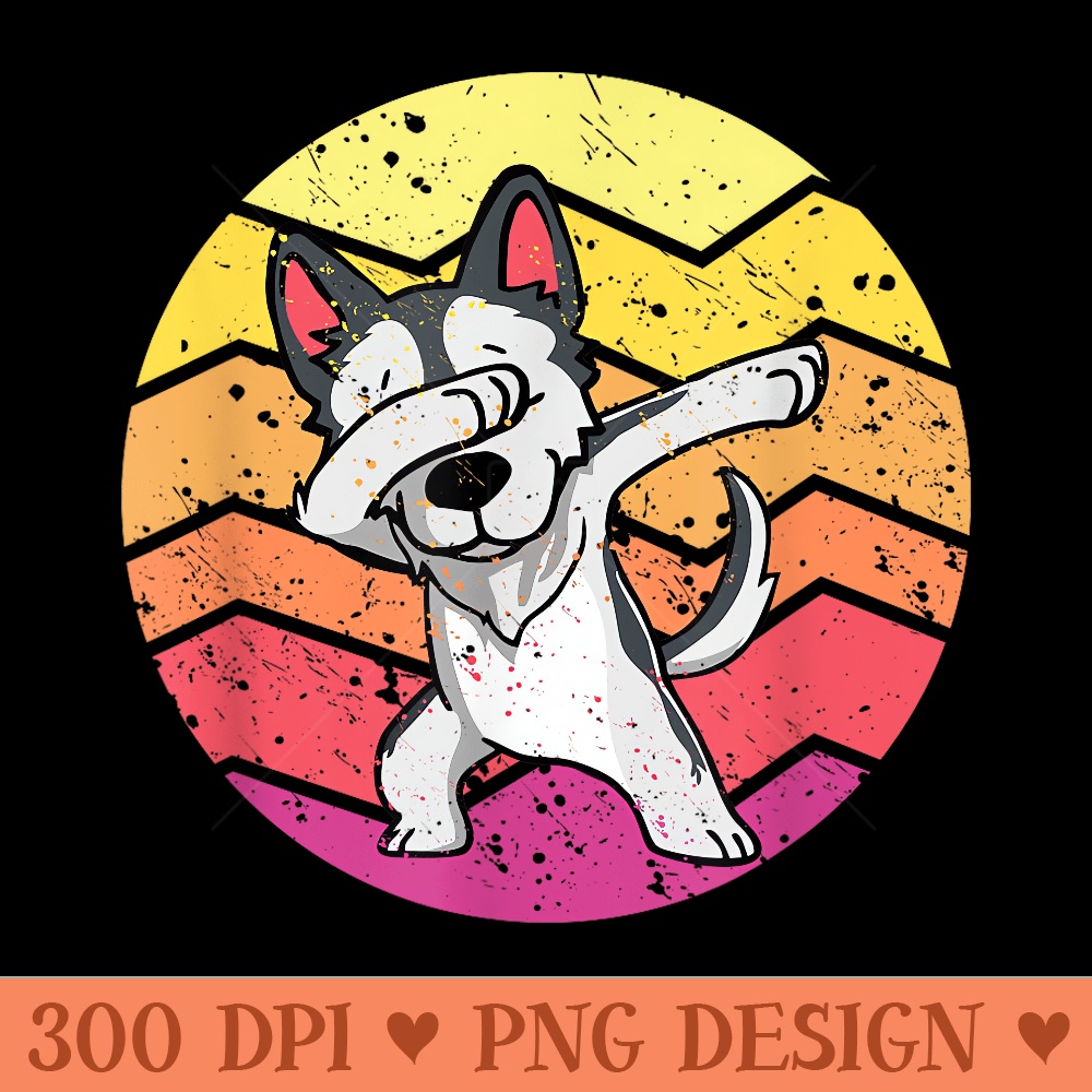 Dabbing Wolf For Girls, Wolf And Moon - PNG image download | Inspire Uplift