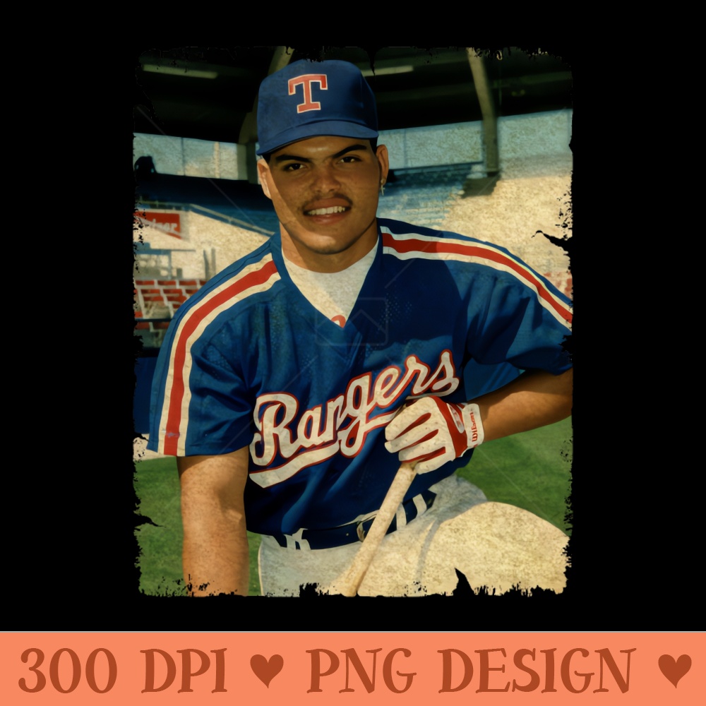 Pudge Rodriguez in Texas Rangers - PNG Clipart | Inspire Uplift