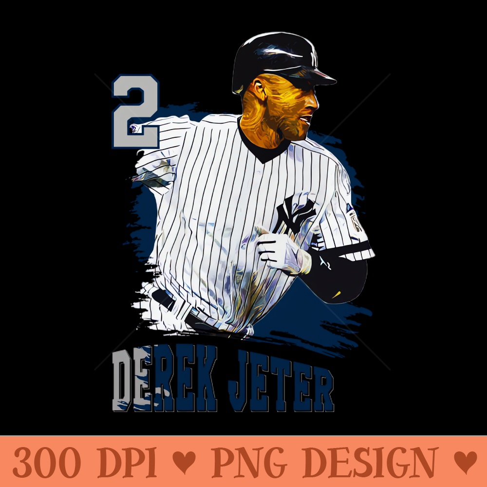 Derek Jeter - PNG Design Files | Inspire Uplift