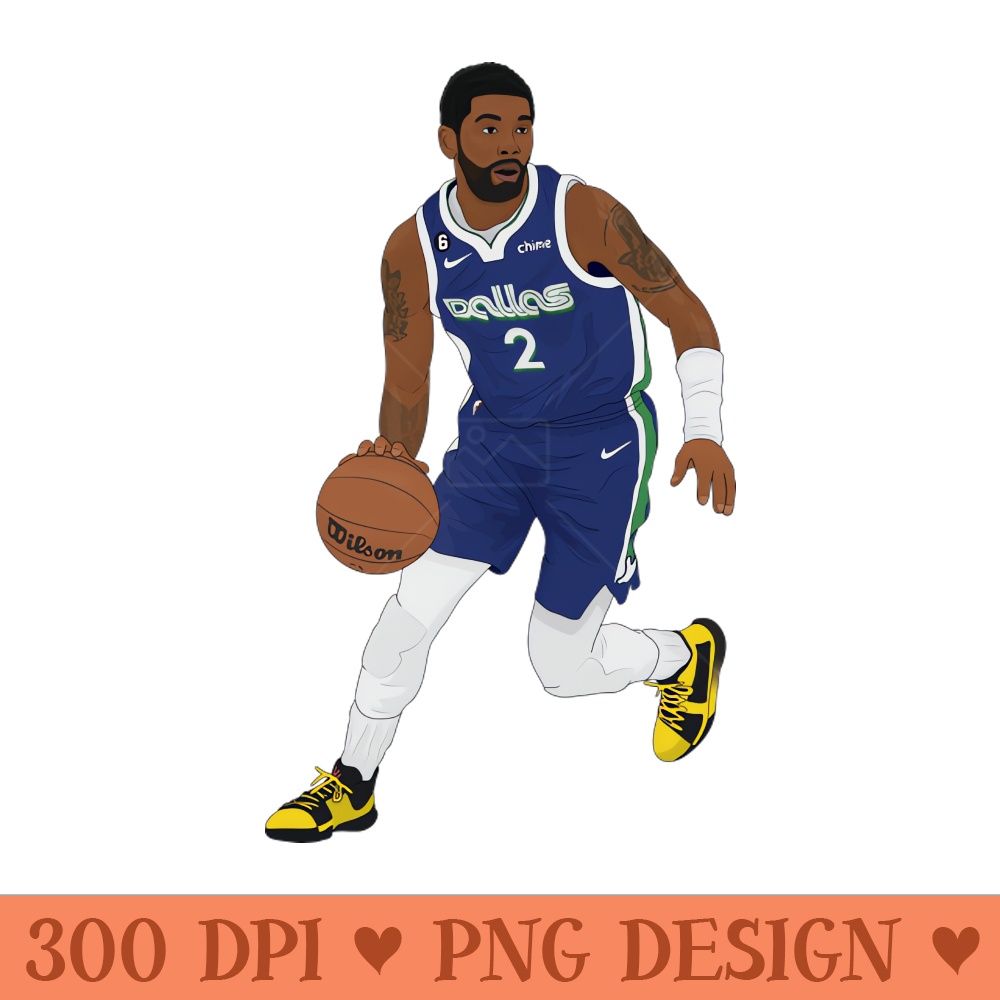 Kyrie Irving digital illustration - PNG Clipart for Graphic - Inspire ...