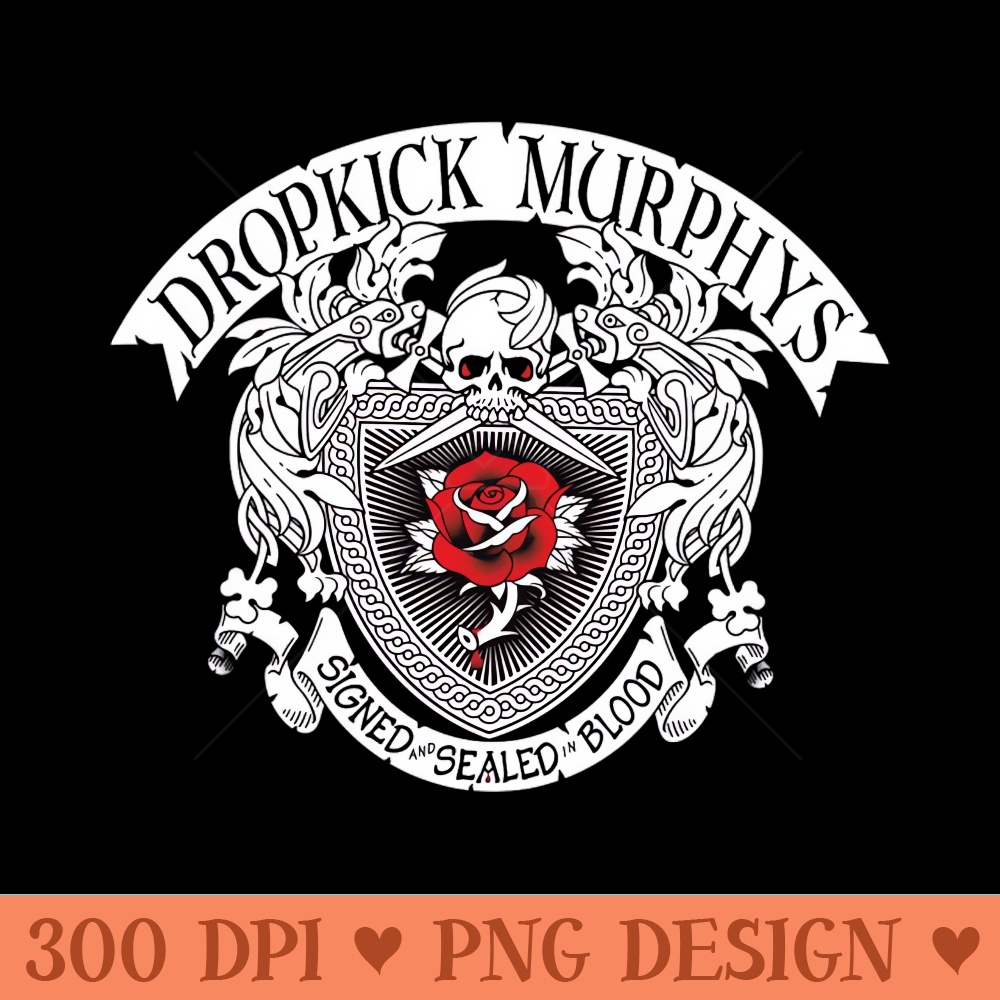 Signed and Sealed Blood Dropkick - PNG download | Inspire Uplift