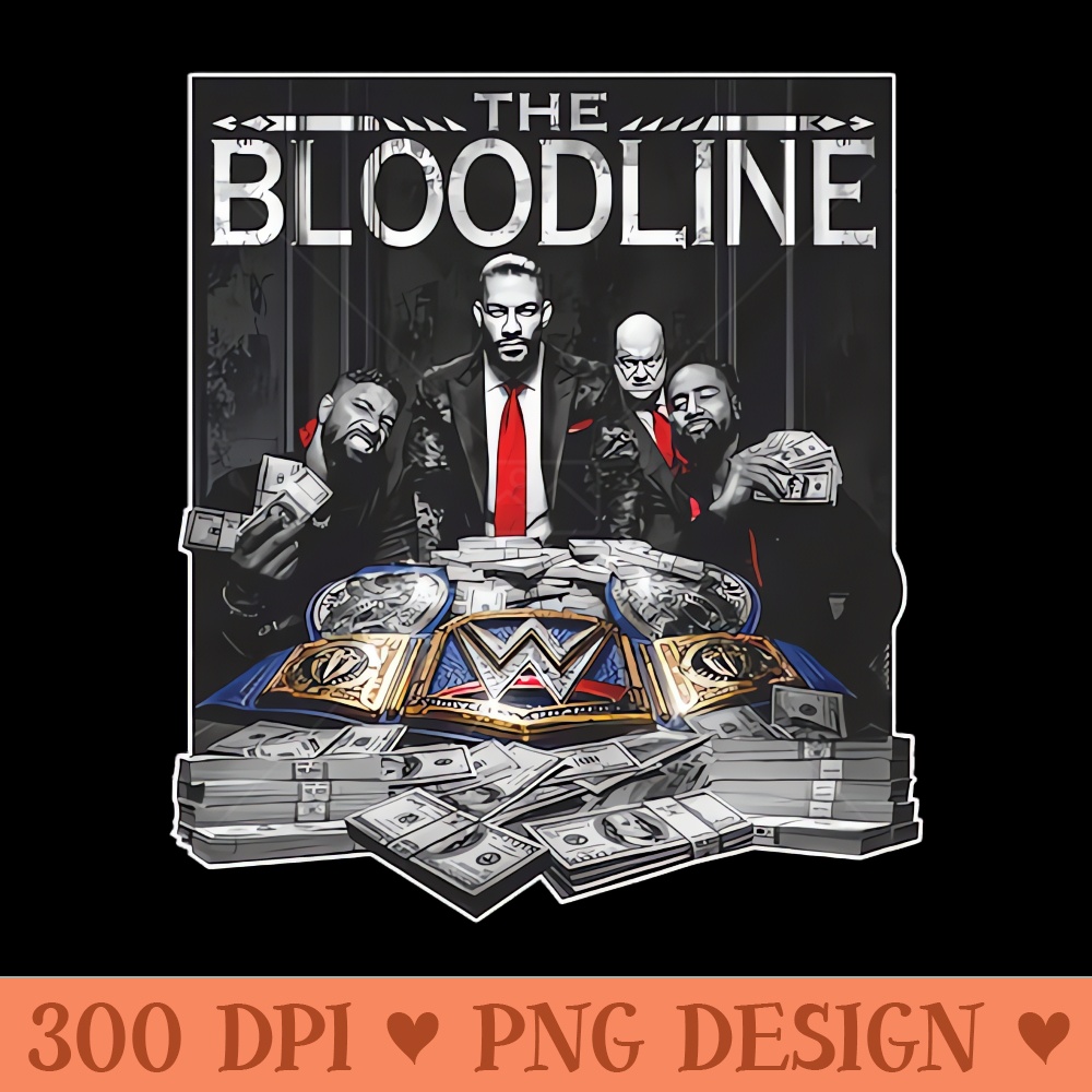 The Bloodline We The Ones - Ready To Print PNG Designs | Inspire Uplift