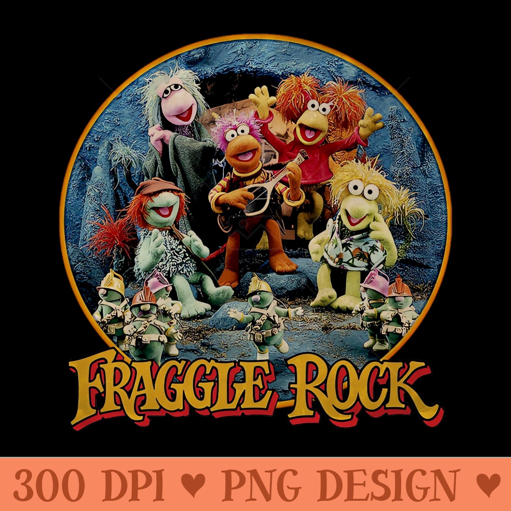 vintage fraggle rock - PNG Clipart for Graphic Design | Inspire Uplift