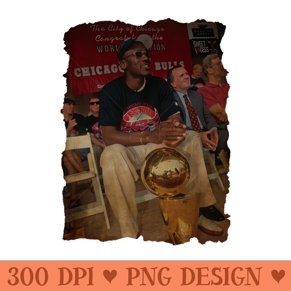 Michael Jordan Cup - Unique PNG Artwork | Inspire Uplift