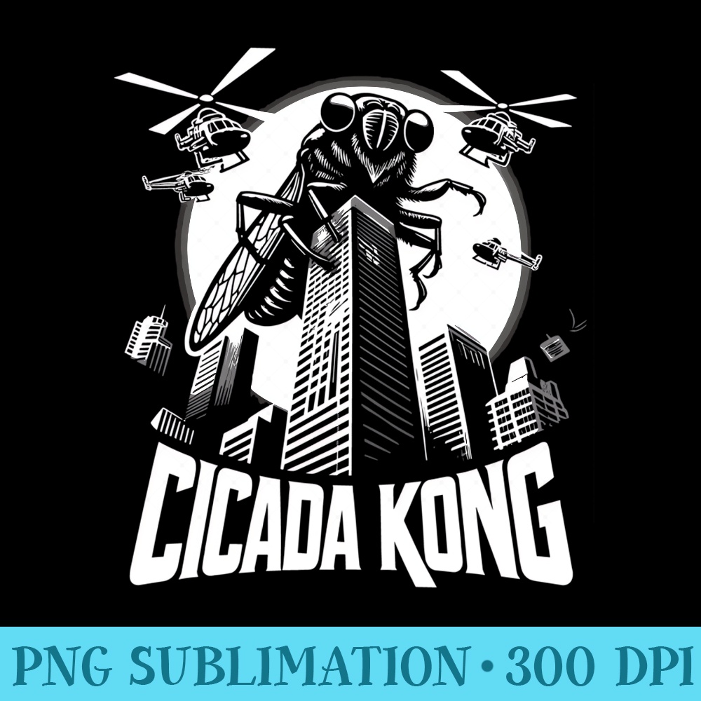 Cicada Kong Funny Cicada Tour 2024 Cicada s - PNG design dow | Inspire ...