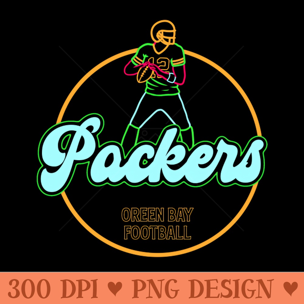 Green Bay Packers - Sublimation designs PNG | Inspire Uplift