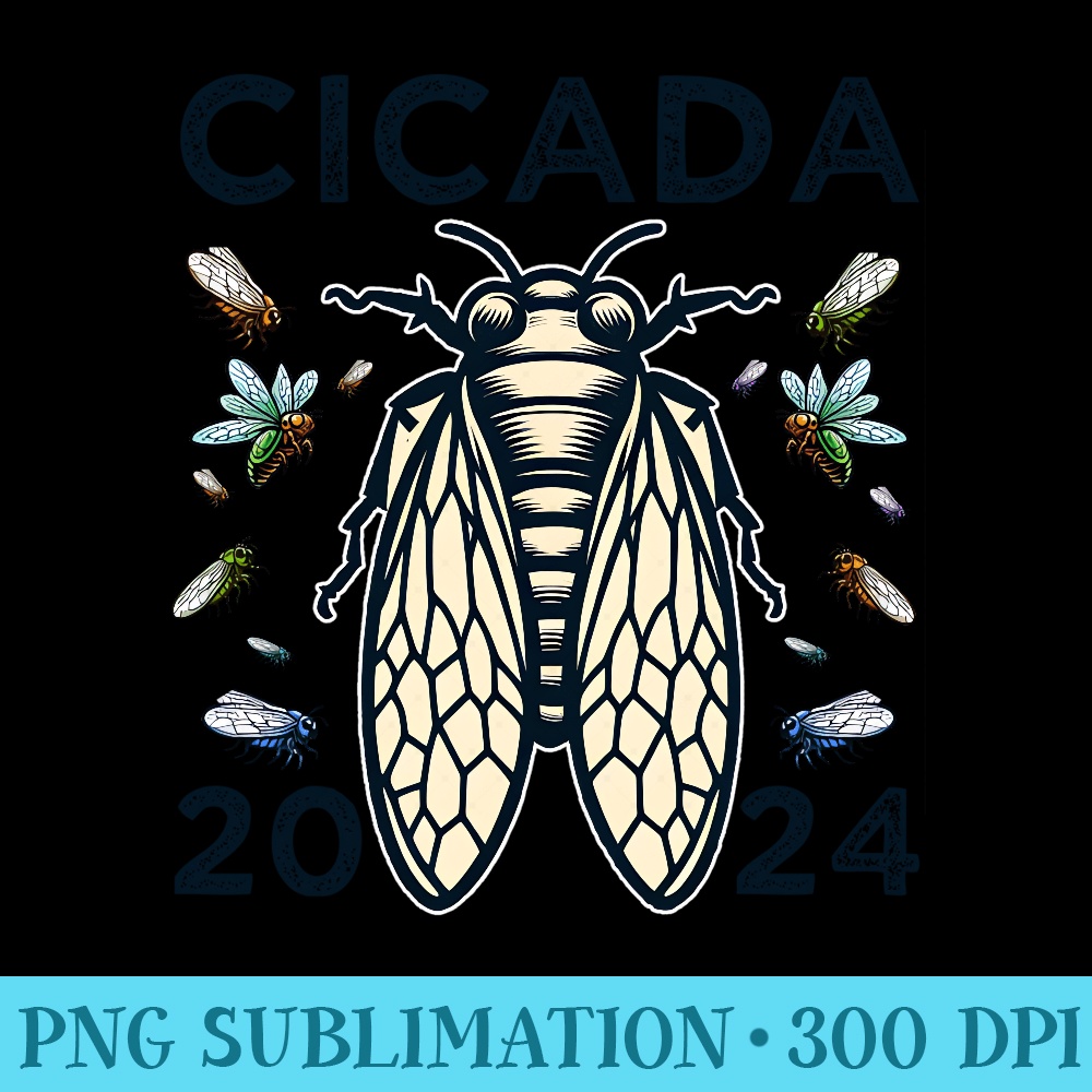 Funny Cicadas Invasion 2024 Brood Bug Lover Entomologist - U | Inspire ...