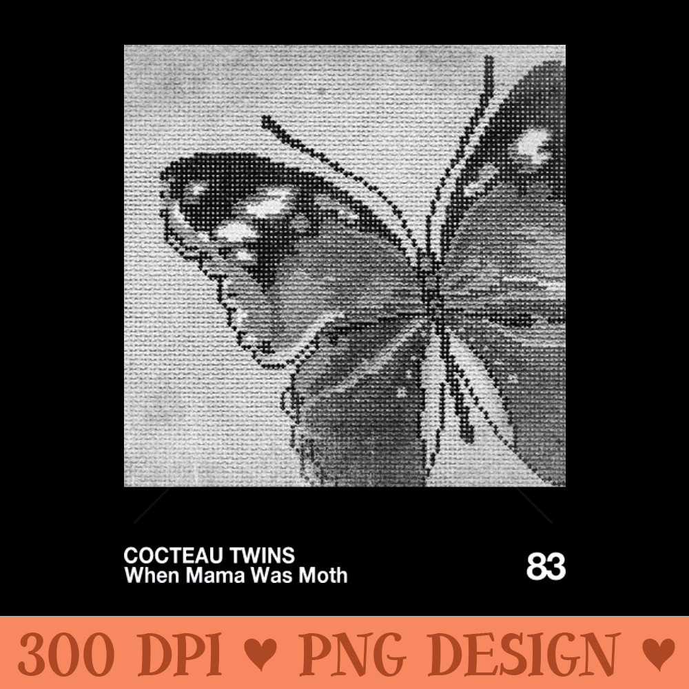 When Mama Was Moth Vintage Pantone 80s - PNG Clipart | Inspire Uplift