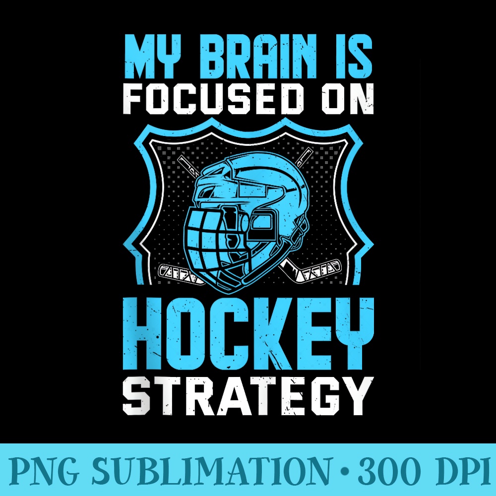 Hockey Coach Meme Quote - Digital PNG Artwork | Inspire Uplift